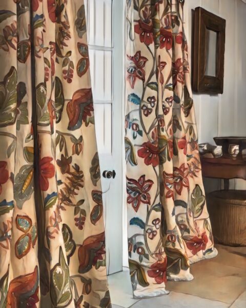 Back in Fashion… The Revival of Heavy Curtains - Interiors of Chiswick